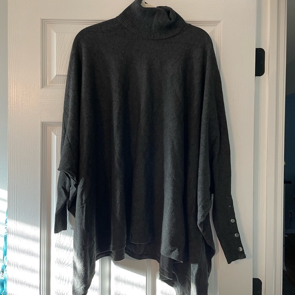 Alfani | Sweaters | Alfani Turtleneck Poncho Sweater | Poshmark